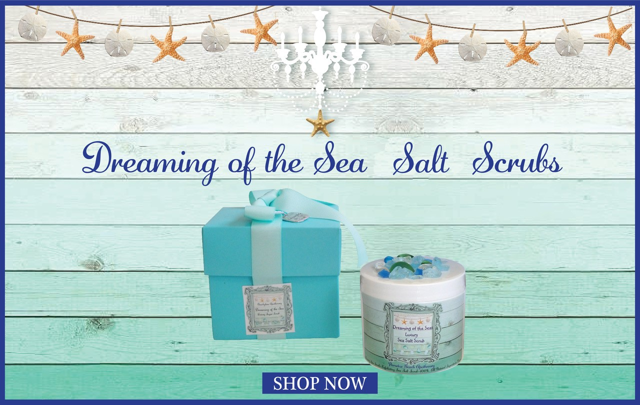 Natural Handmade Beach Body Sea Salt Scrub, Soaps & Body Products ...