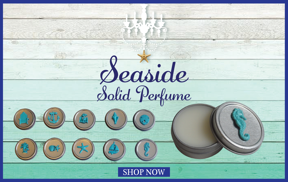 Luxury Seaside STARFISH Solid Perfume-Comes with a free Necklace Charm ...